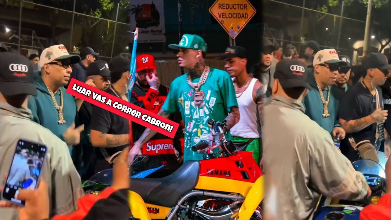 Luar La L Salió Corriendo Cuando Vió a Ñengo Flow En Un Cacerio de ...