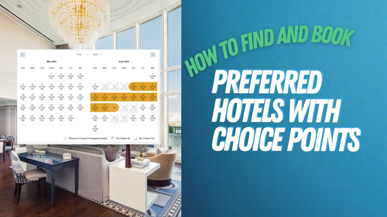 How to find and book Preferred Hotels with Choice points - YouTube