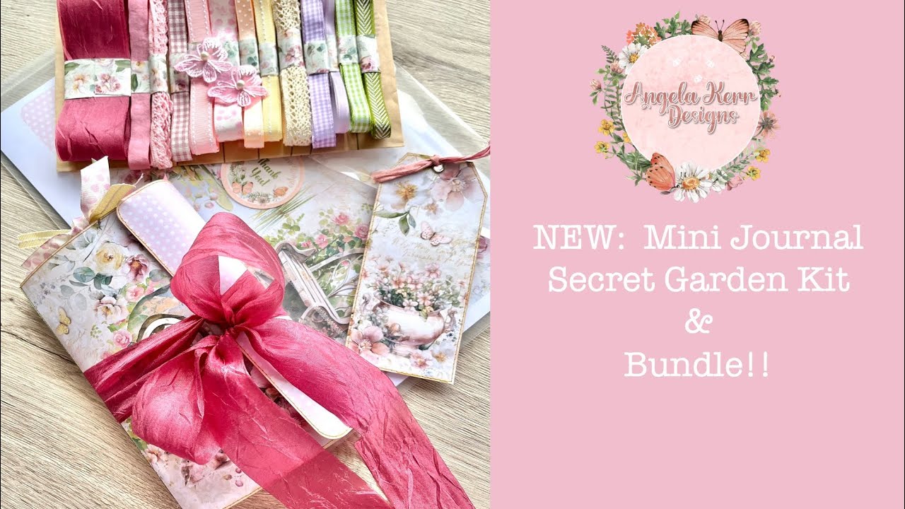 NEW Mini Secret Garden Journal & Bundle! - YouTube
