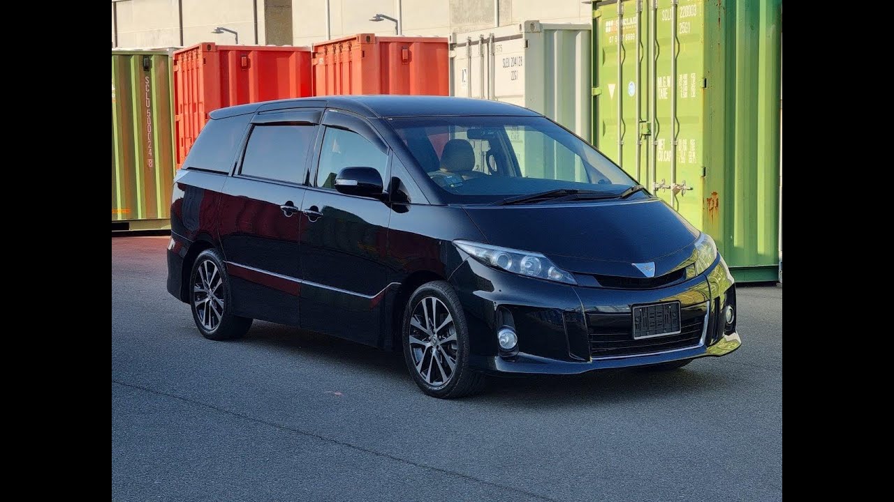 2013 Toyota Estima Aeras G Package - YouTube