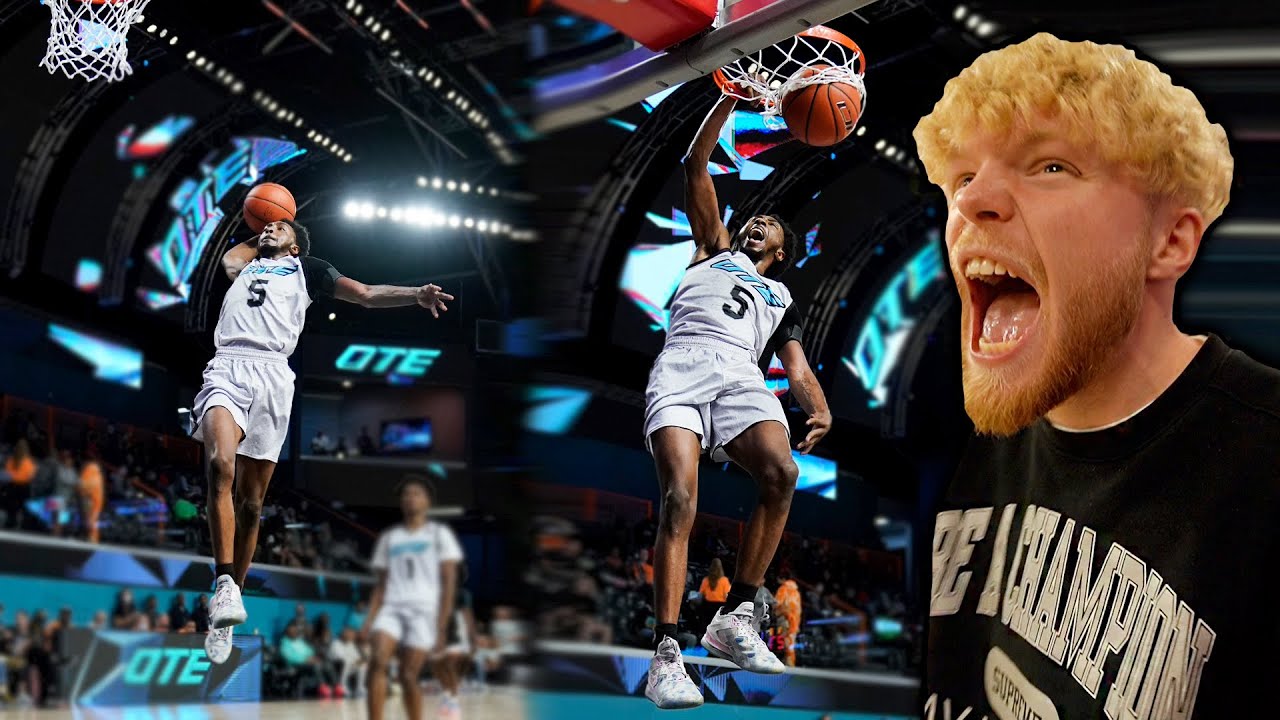 The MOST ATHLETIC 17 Year Old Hooper In The COUNTRY! OTE Basketball ...