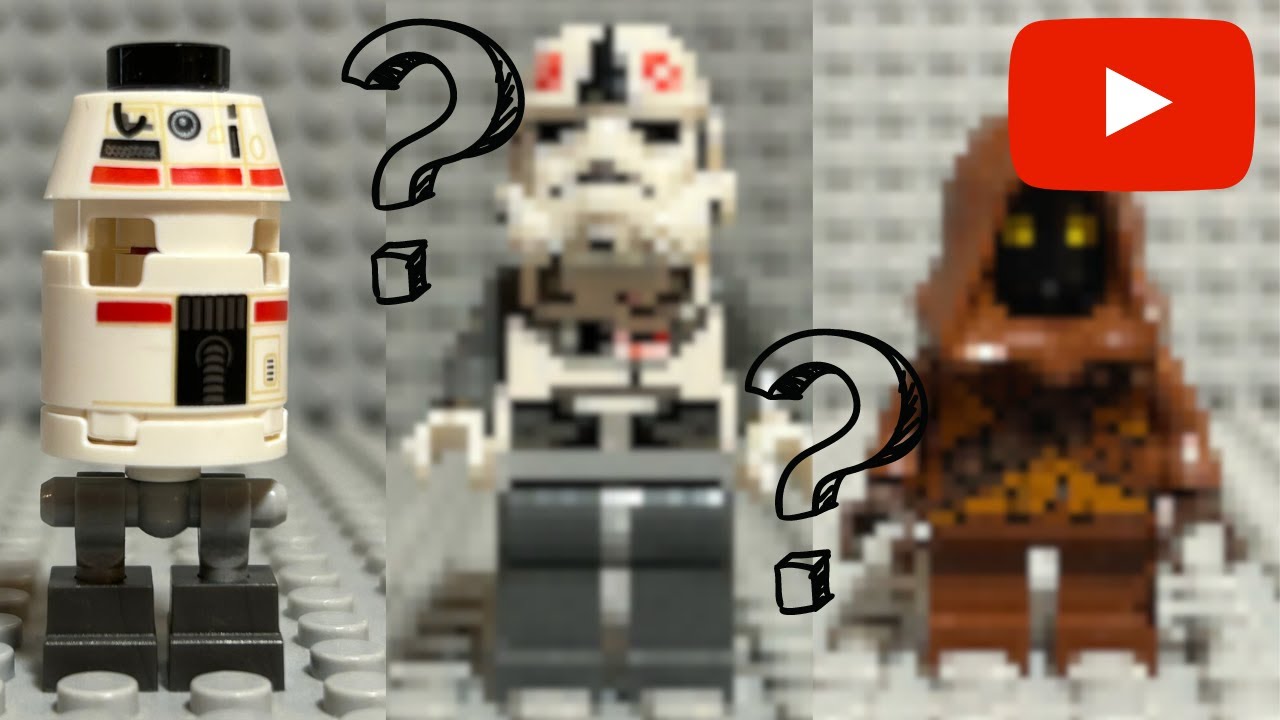 Building Lego Star Wars Mocs for Random Minifigures - YouTube