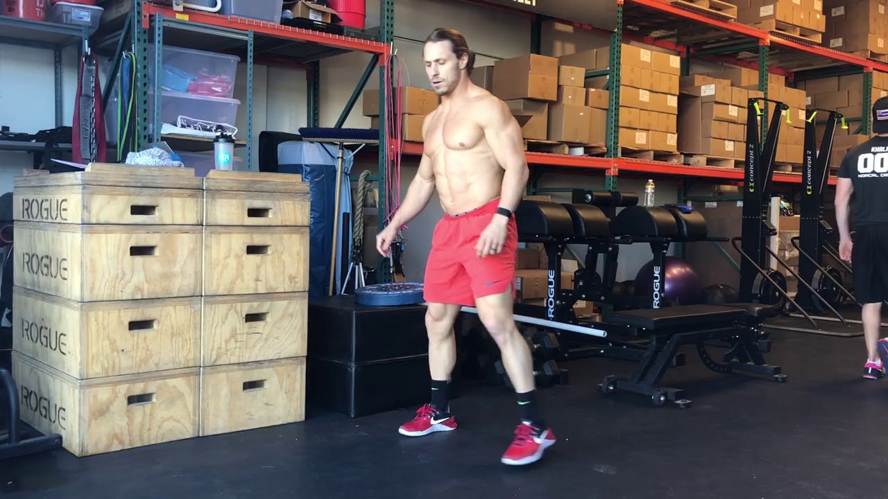 Seated Hurdle Jump - YouTube