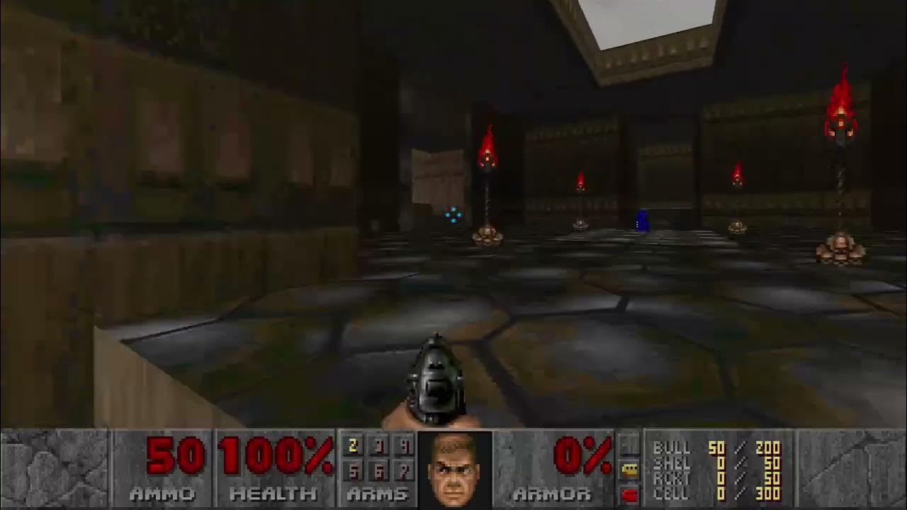 Doom (Kex) - E1M9 - Military Base NoMo 27.57 - YouTube