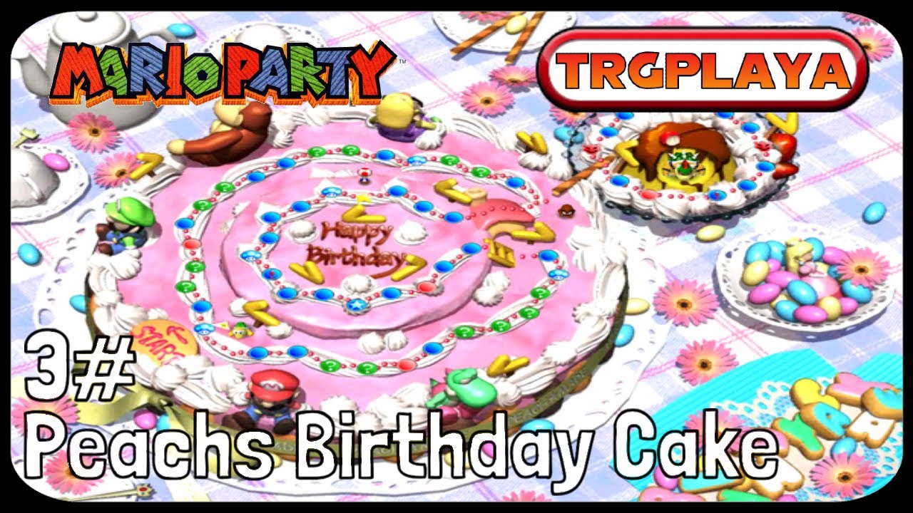 Mario Party (N64) Walkthrough - Part 3 - Peach's Birthday Cake (1080p ...