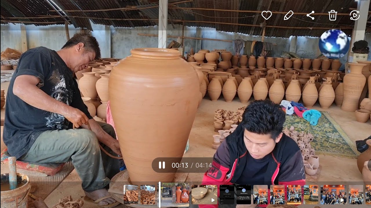 history of Lao pottery - YouTube