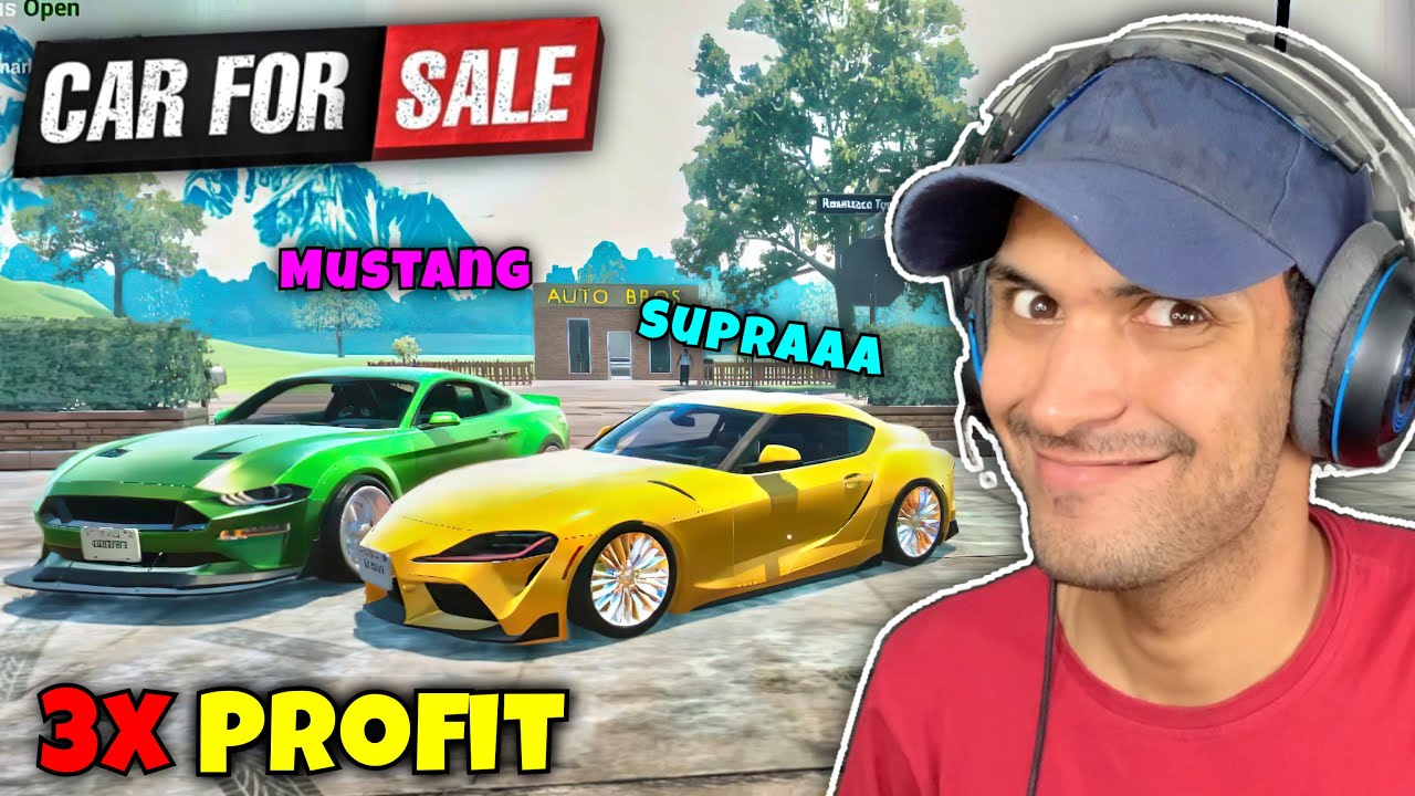 3x Supra 2x Mustang 1x Tesla Crazy Profit Car For Sale Simulator 3x Supra 2x Mustang 1x Tesla Crazy Profit Car For Sale Simulator