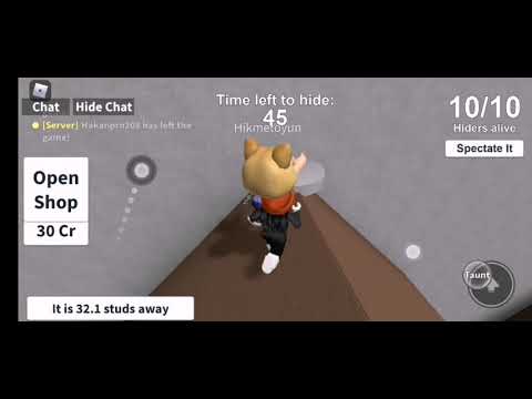 Roblox Hide And Seek🏃‍♀️🏃‍♀️