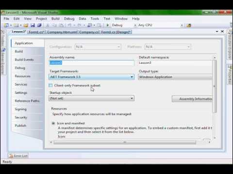 Lesson 9 (Part 2) - Implement NHibernate using C#, Windows Form and dataGridView - YouTube