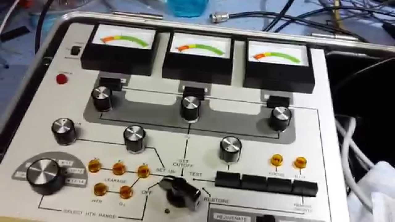 Crt test B&K 490 first test - YouTube