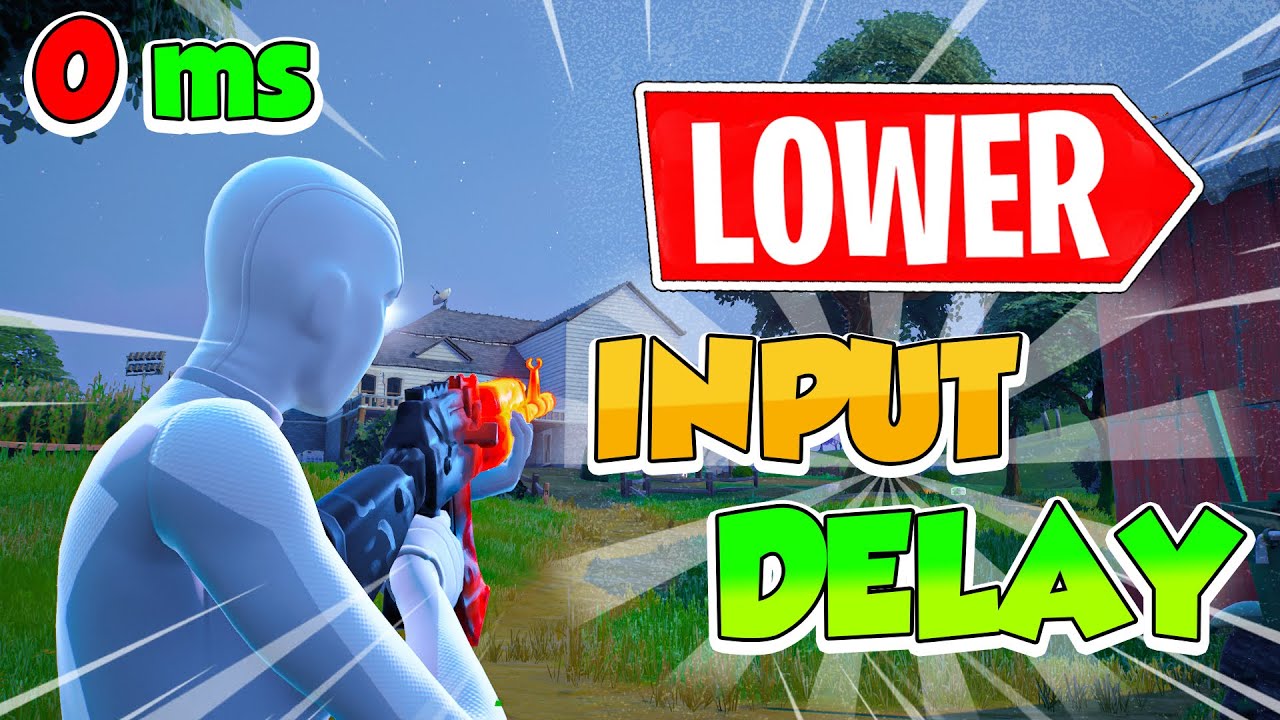 How to Reduce Input Delay On Fortnite Season 7 l 0ms Input Delay ...
