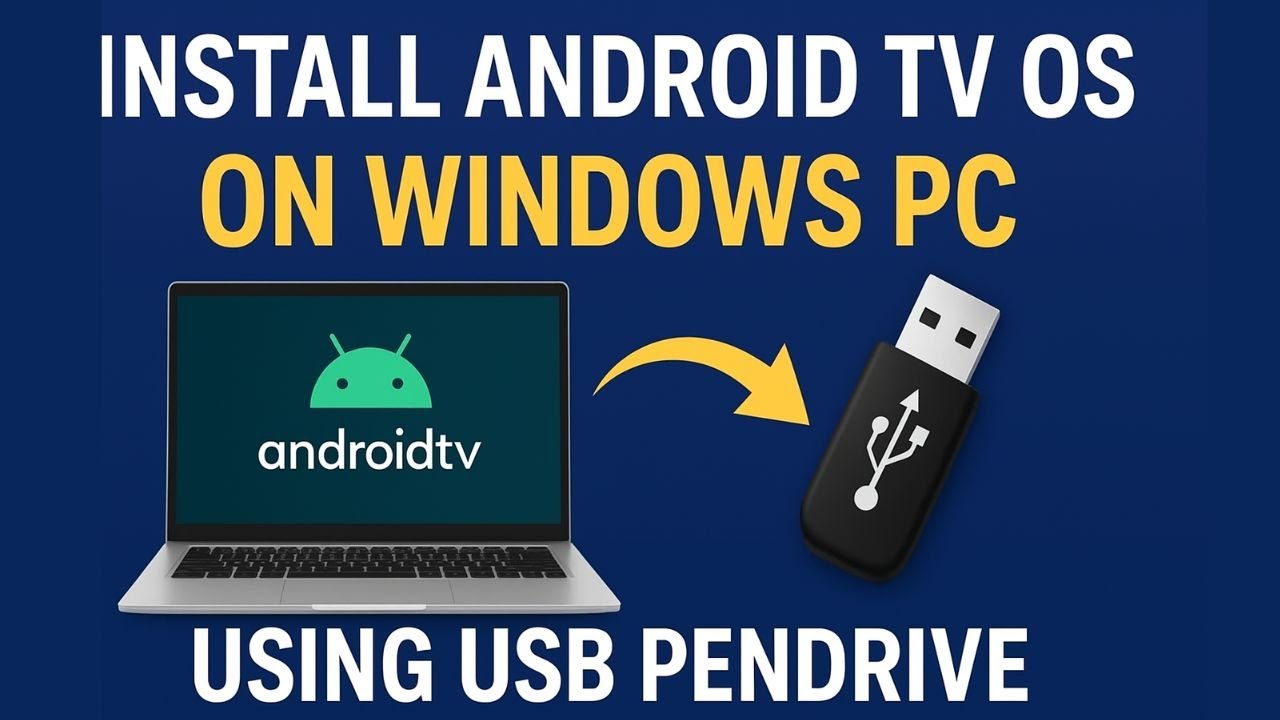 Turn Your Old Windows PC Into Android TV | Boot Android TV OS from ...