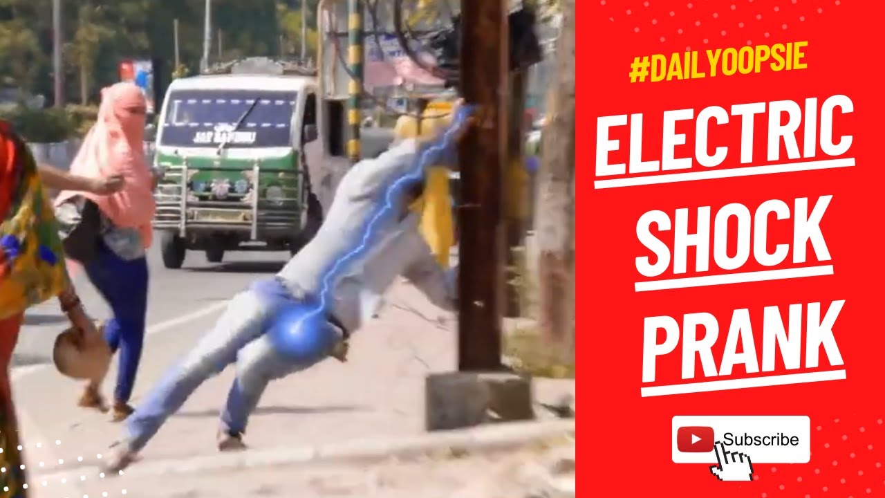 FUNNY ELECTRIC SHOCK PRANK TO STRANGERS | OopsieTube 😂 - YouTube