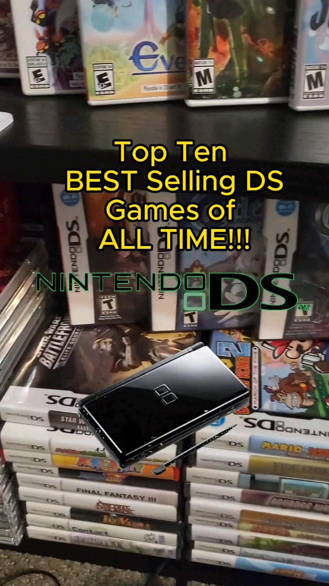 Best selling ds games of all time store