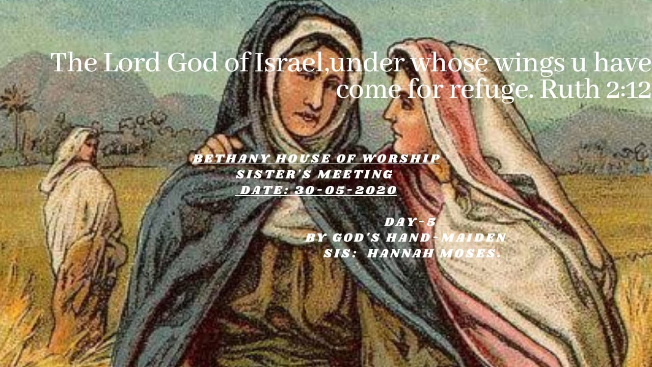 Bethany sisters meeting 30 may 2020 . - YouTube