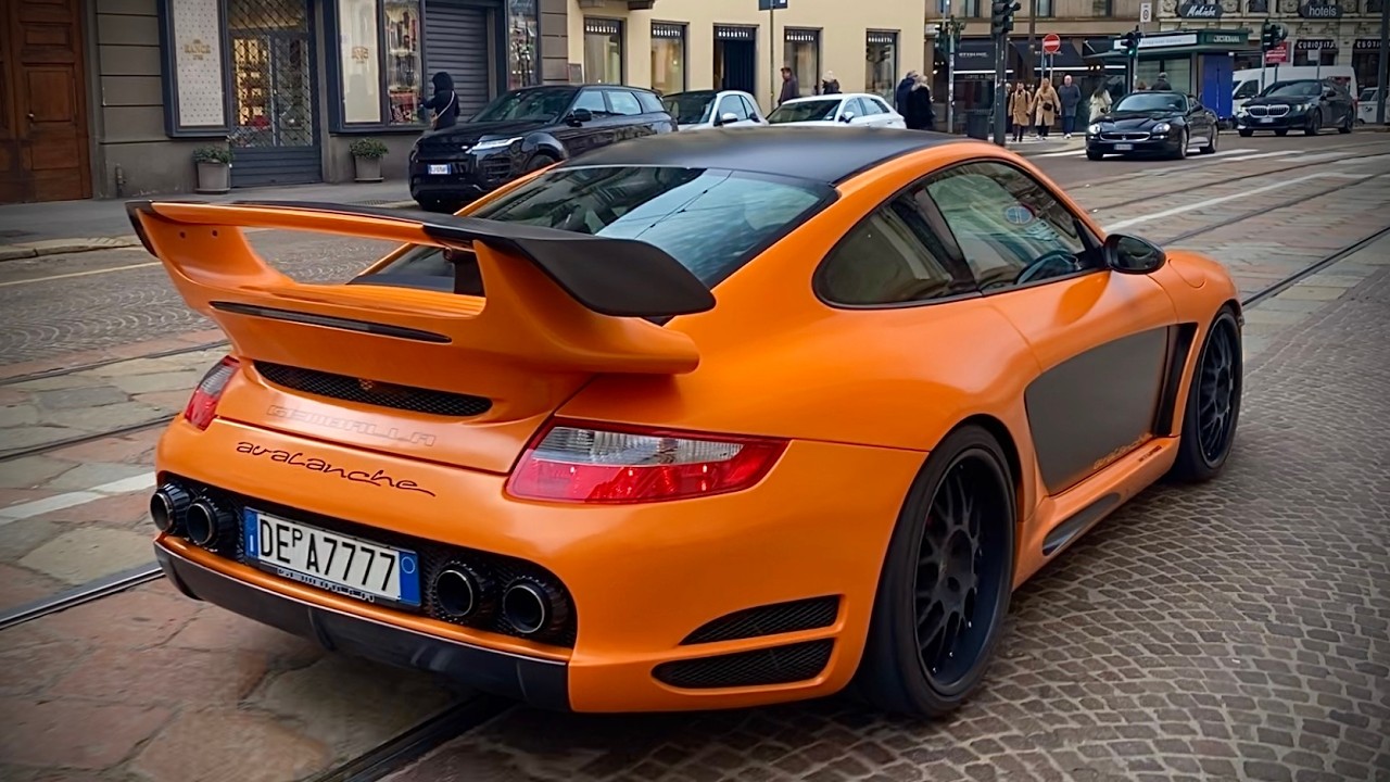 Gemballa Avalanche GTR 750 EVO-R | LOUD Sound, Revs and Start Up ...