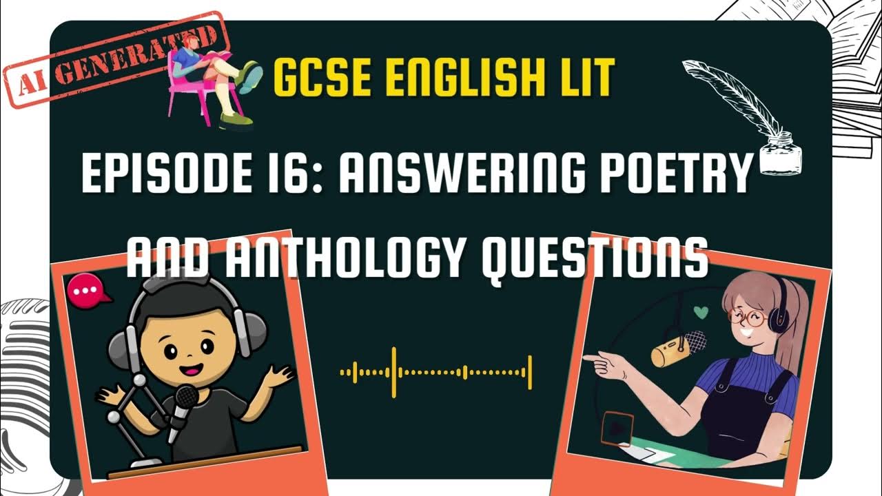 How to Ace the Poetry Anthology Question | GCSE English Literature (AQA) Podcast Episode 16 ...