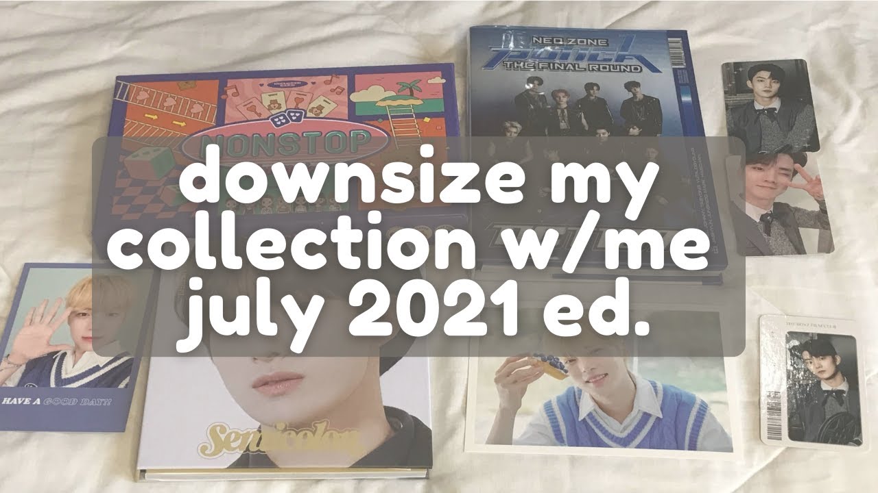 🗂Downsize My Collection w/Me- July 2021 Edition - YouTube