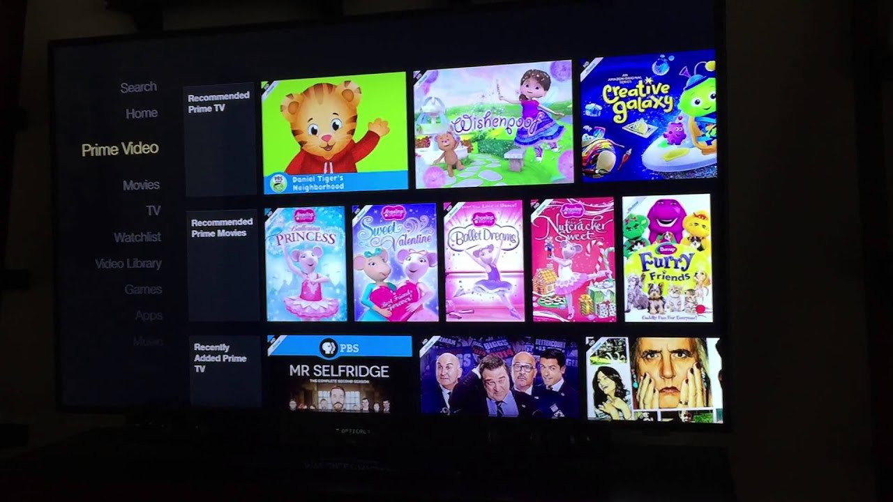 Fire TV Stick UI walk through and first impressions - YouTube