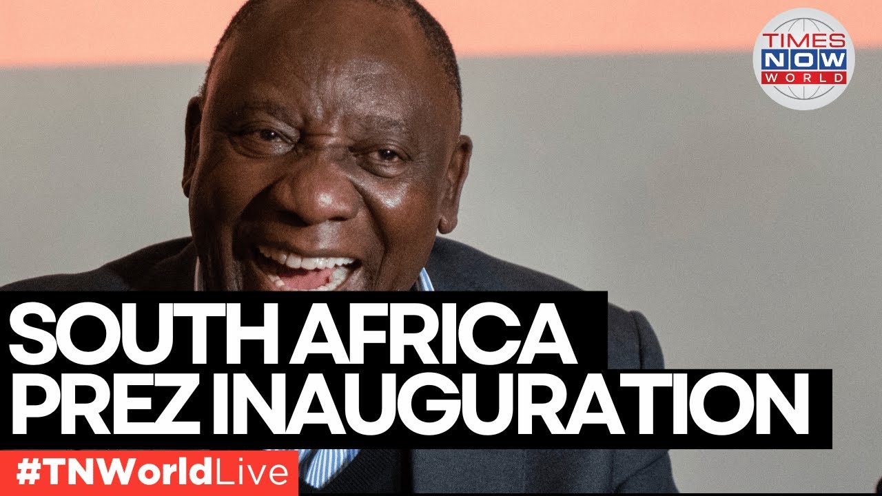 LIVE | Cyril Ramaphosa's Historic Inauguration: Union Buildings Abuzz ...