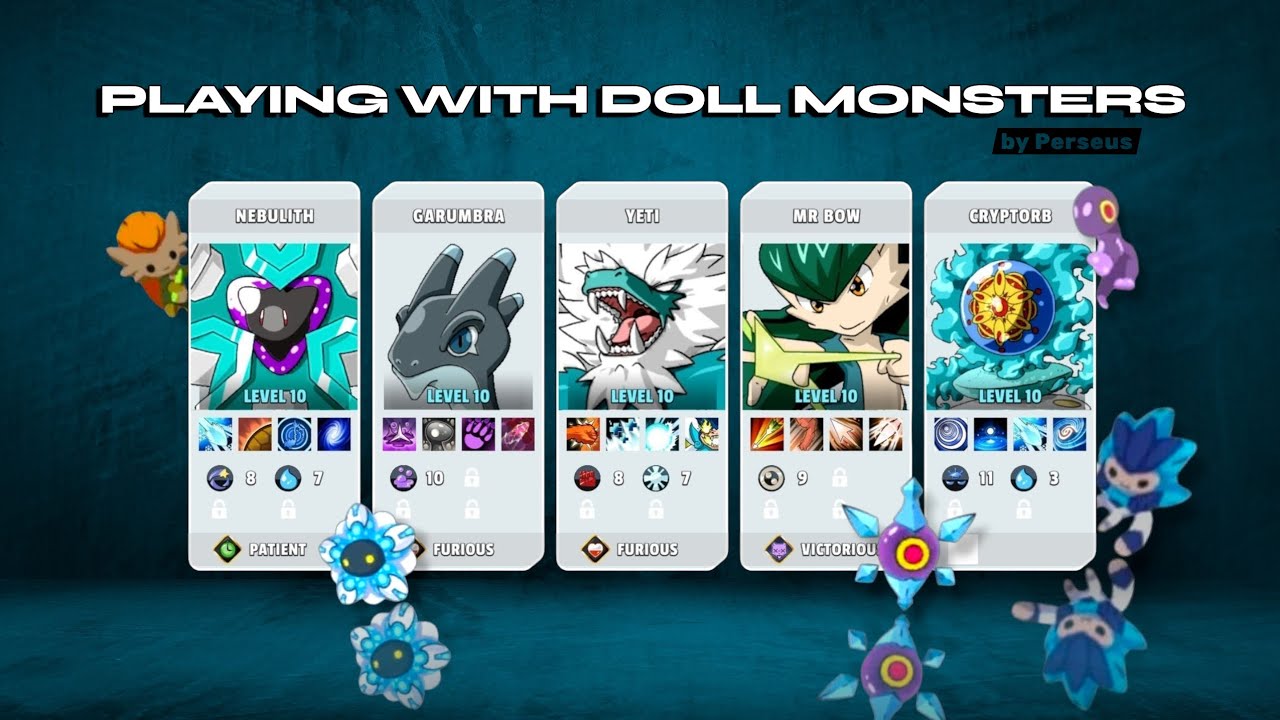 Playing With Doll Monsters | Monster Masters - YouTube