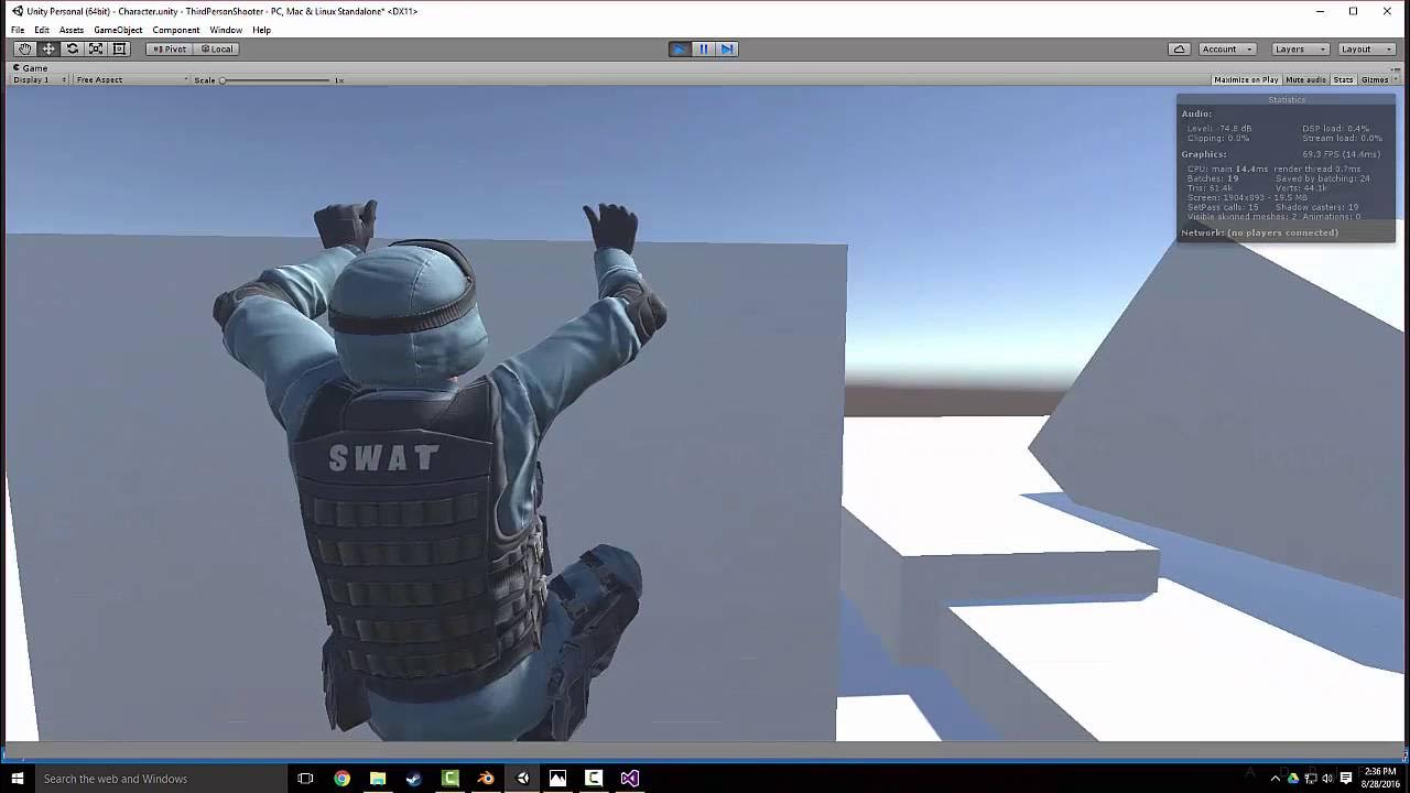 Unity Character Controller: Update #3 - Refining and characters - YouTube