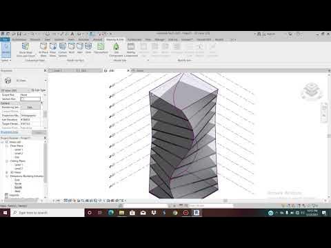 Revit conceptual massing 2020, lesson 1. - YouTube