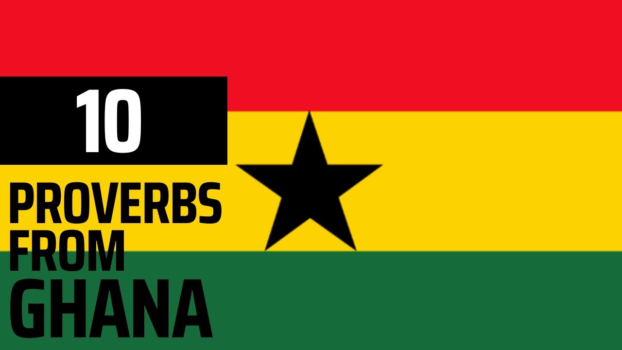 10 Proverbs from Ghana - YouTube