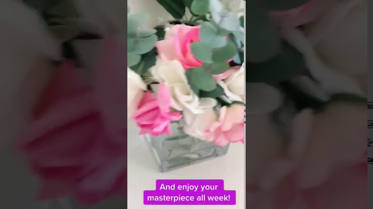 When do I cut roses for optimum flower arrangements. - YouTube