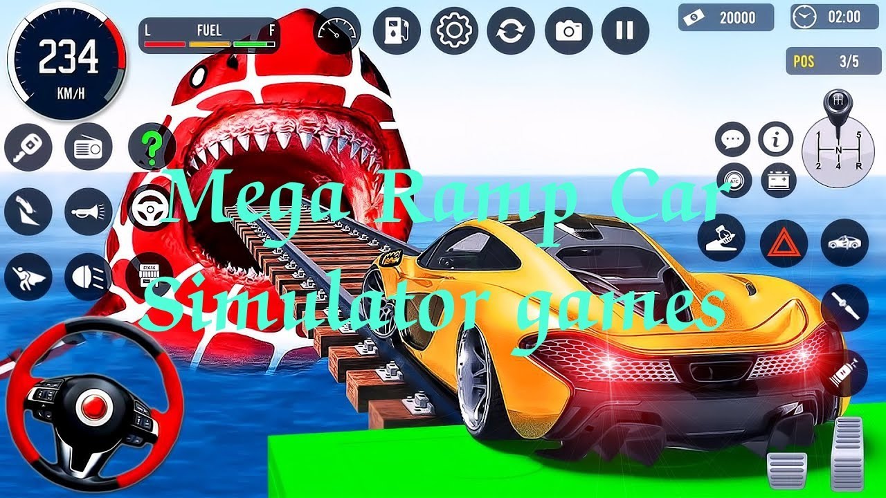 Mega Ramp car Simulator game:For Android - YouTube