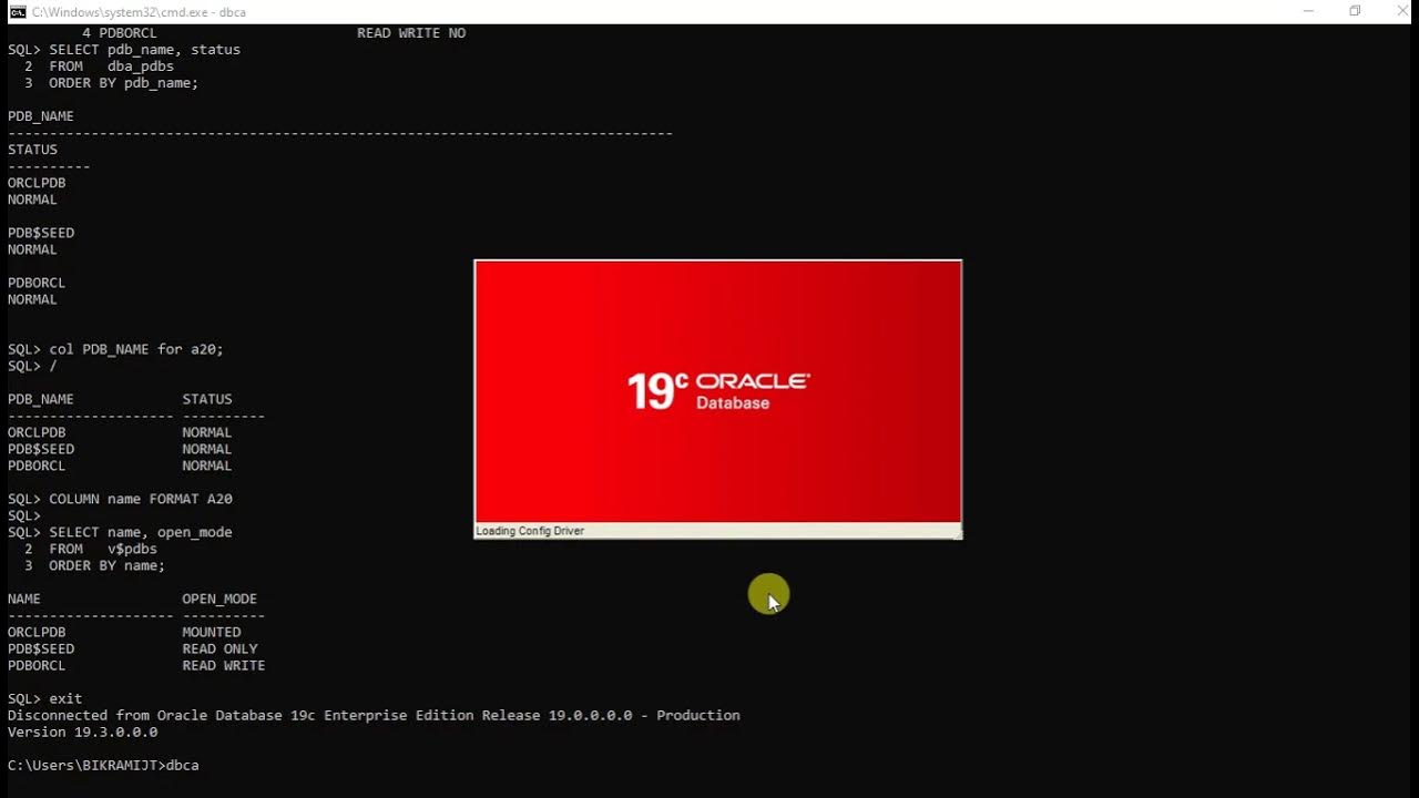 CREATING PLUGGABLE (PDB) DATABASE IN ORACLE 19C USING DBCA || WINDOWS 10 || DBA FROM INDIA ...
