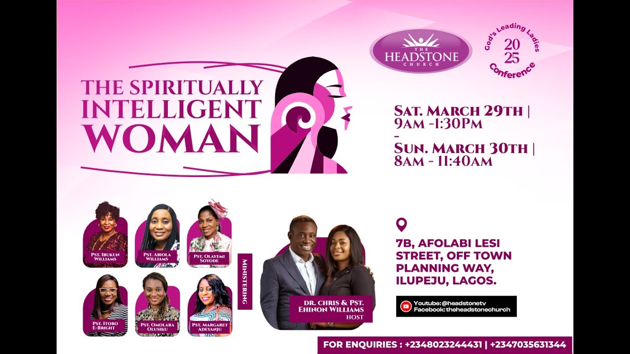 GOD'S LEADING LADIES CONFERENCE 2025 DAY 1 - YouTube