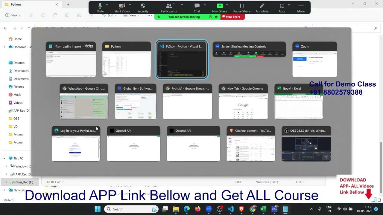 Zip - unzip in Python - Core Python Training in Hindi - YouTube