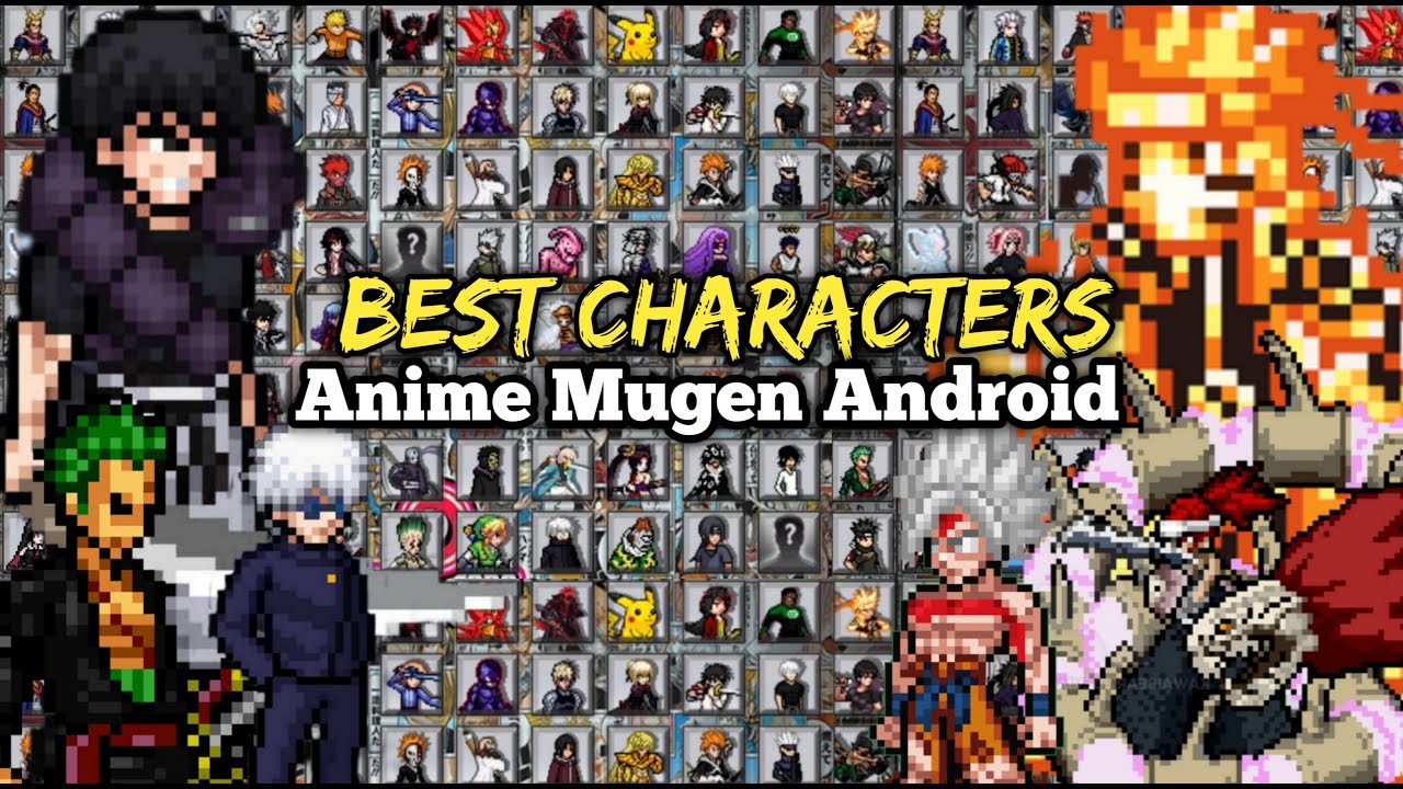 New Update!! Anime All Star Collecton V5 | Best Mugen Game Android ...
