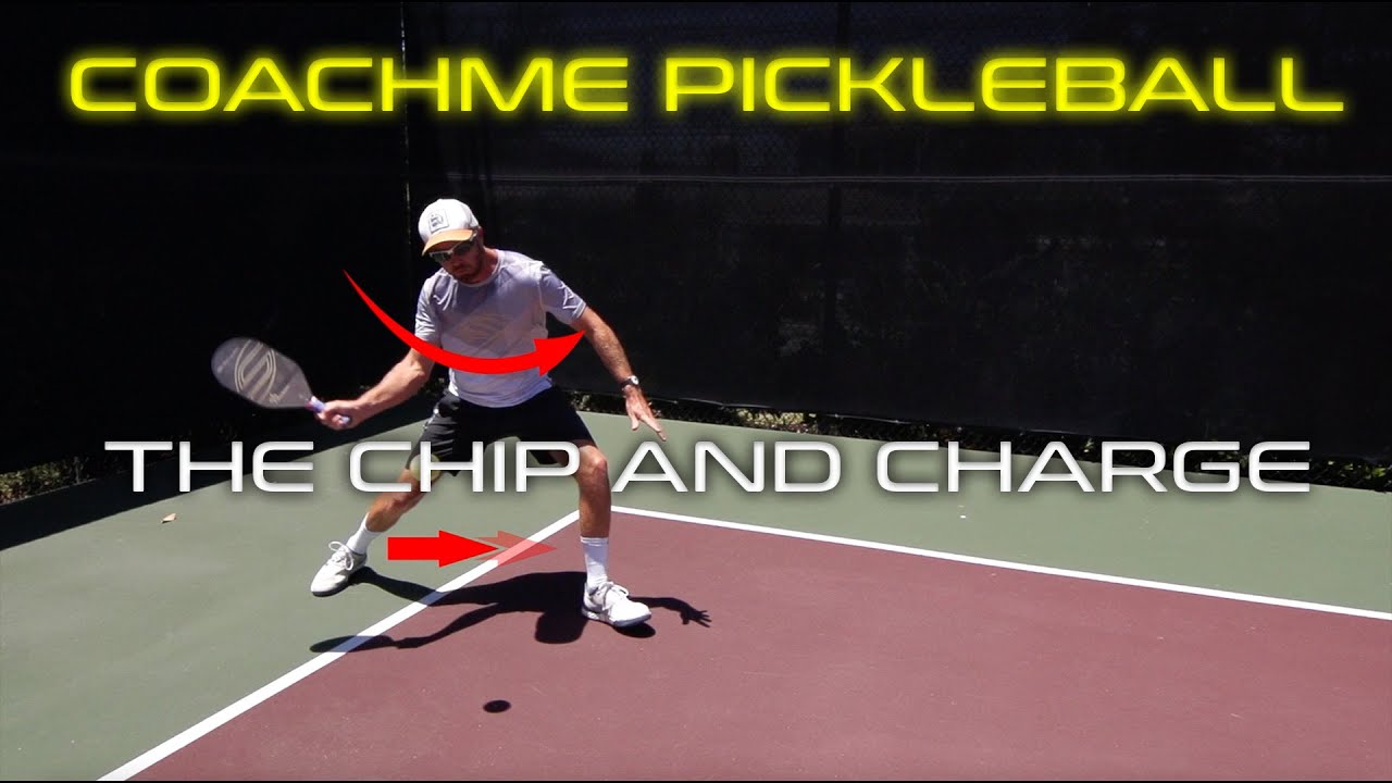 ️Mastering the 'Chip and Charge' Technique in Pickleball | CoachME ...