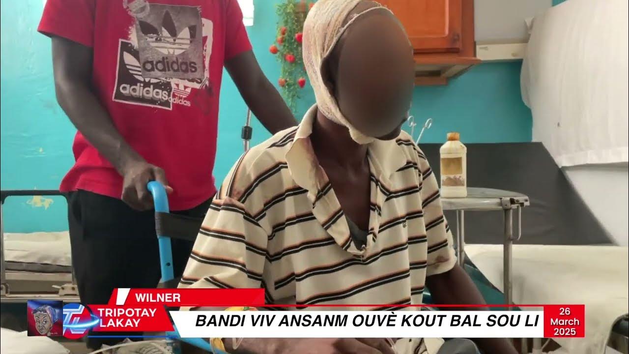 Bandi ak zam Viv Ansanm yo, ouvè ak kout bal sitwayen sa, se sou chèz woulant li ye - YouTube