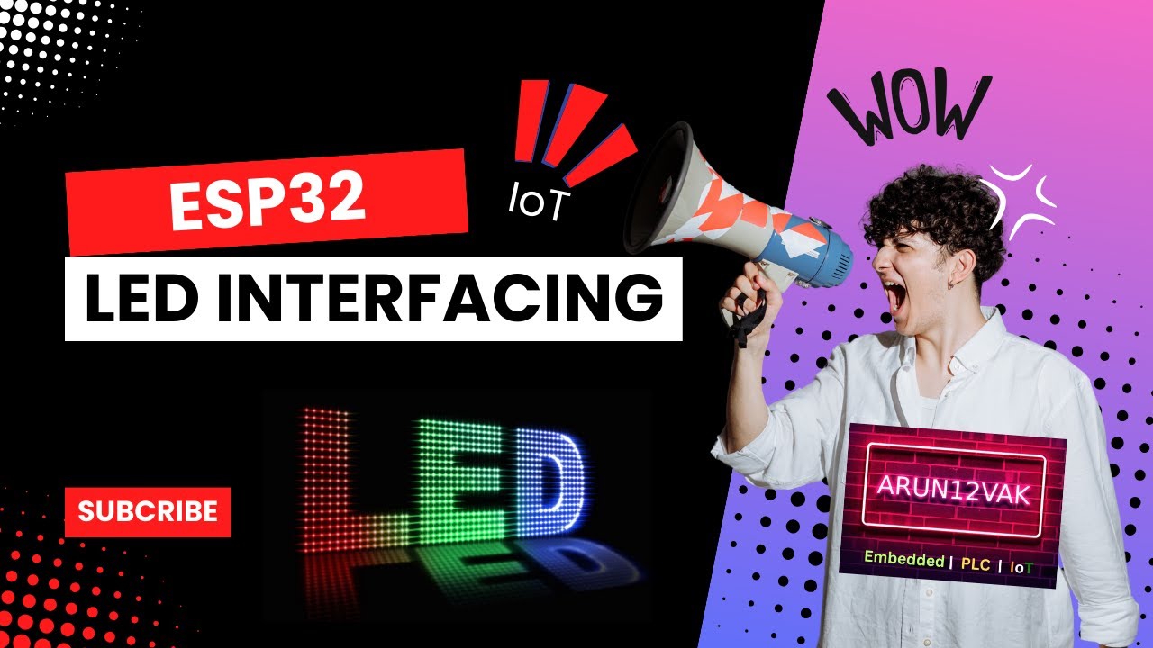 ESP32 | LED Interfacing | Wokwi Simulator | #iot - YouTube