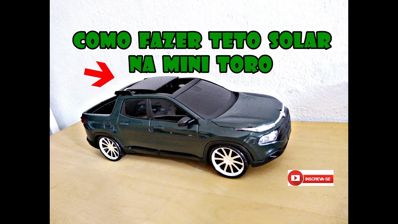 COMO ABRIR TETO SOLAR DA MINI TORO - YouTube
