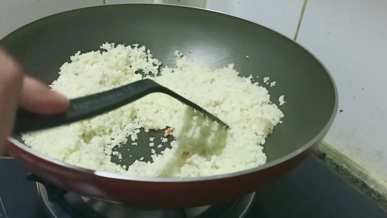 CAULIFLOWER RICE | APRILDAVID💜 - YouTube