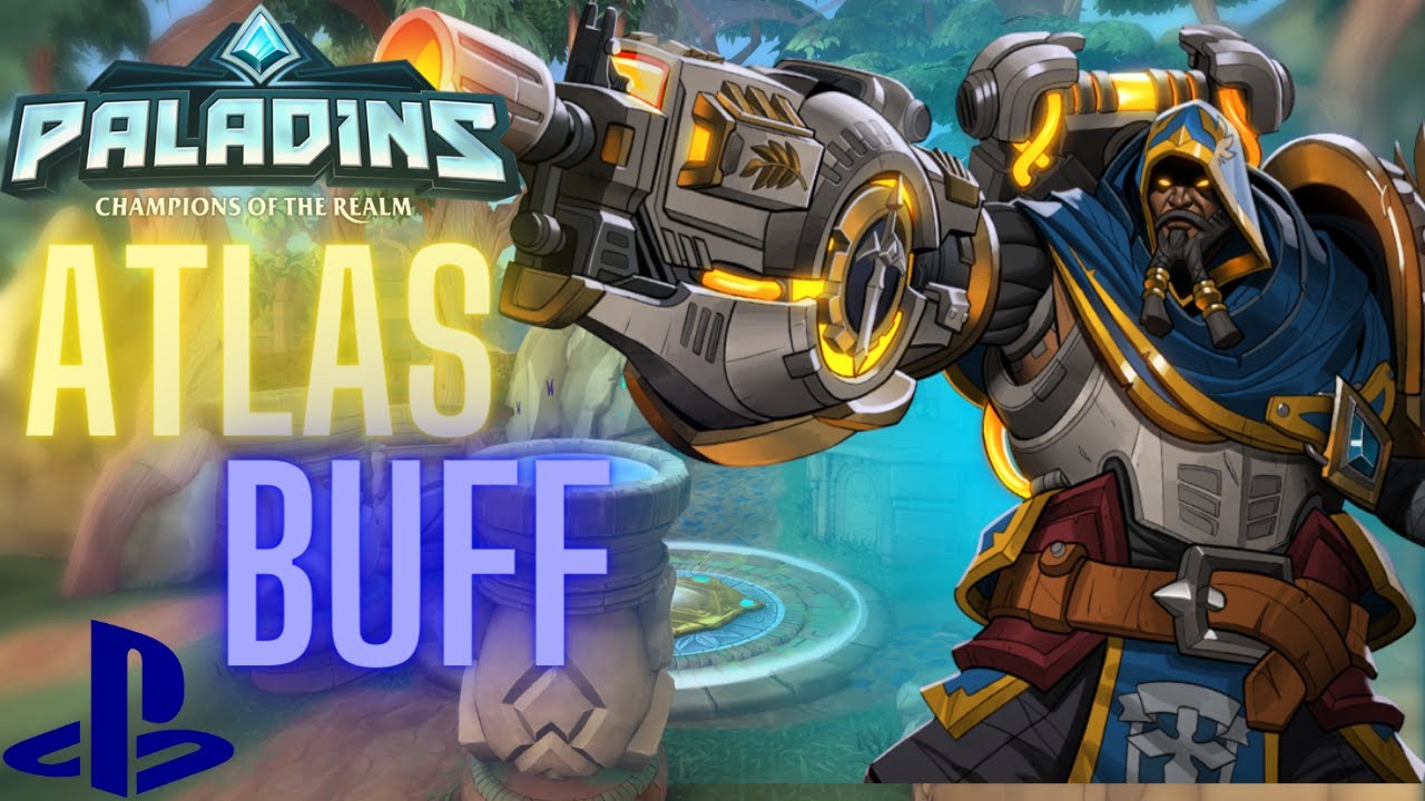 Paladins Atlas Damage Feels More Impactful l Casual PS4 Gameplay - YouTube