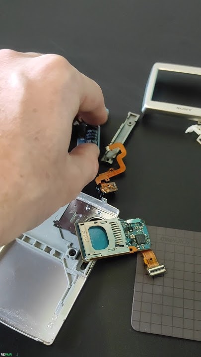 Disassembling the camera - YouTube