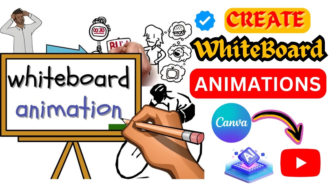 Create whiteboard animation with canva ai | Make money online in 2024 ...