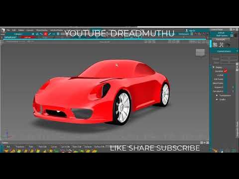 Porsche 911 - Autodesk Alias Autostudio - Part 1 - SubD Modeling - Car Modeling - YouTube