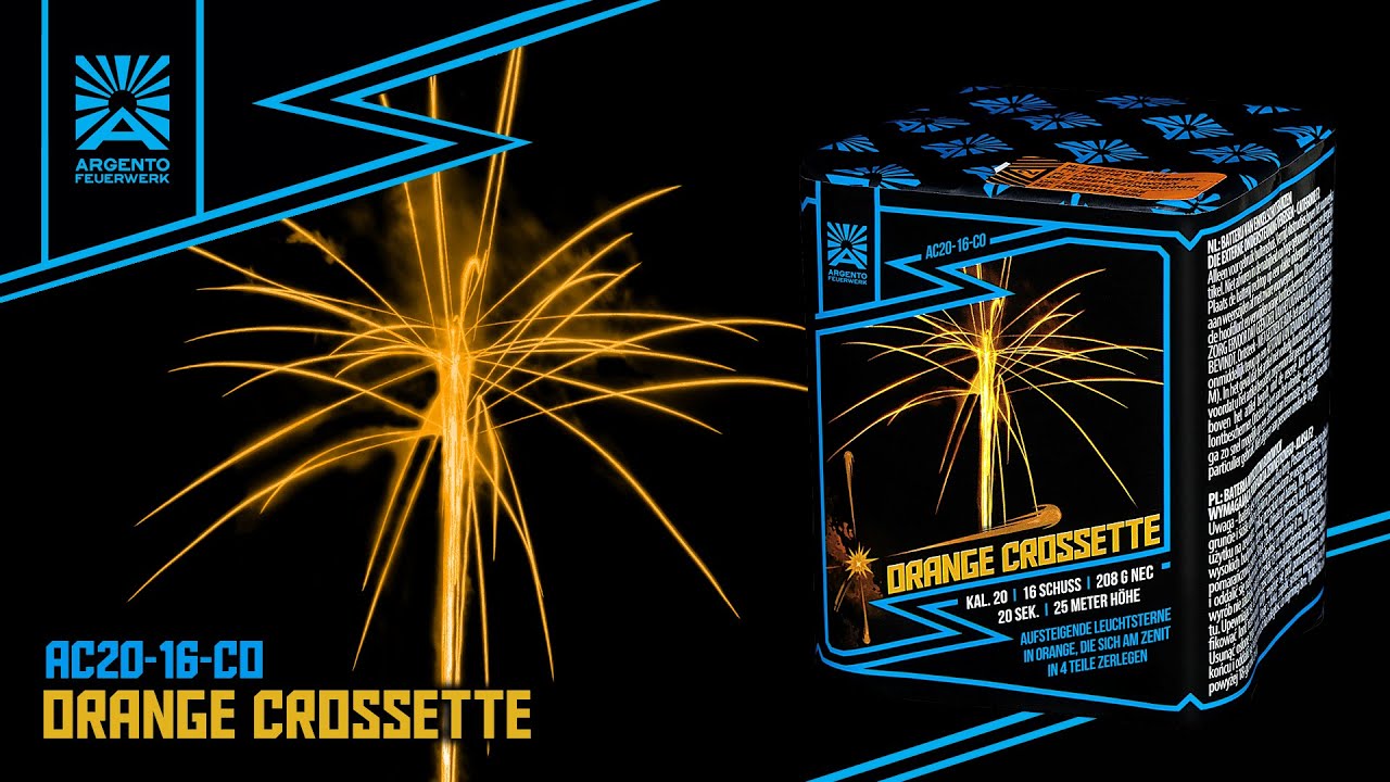 "Orange Crossette" - 16Sh 20mm [Batch 2023] - YouTube