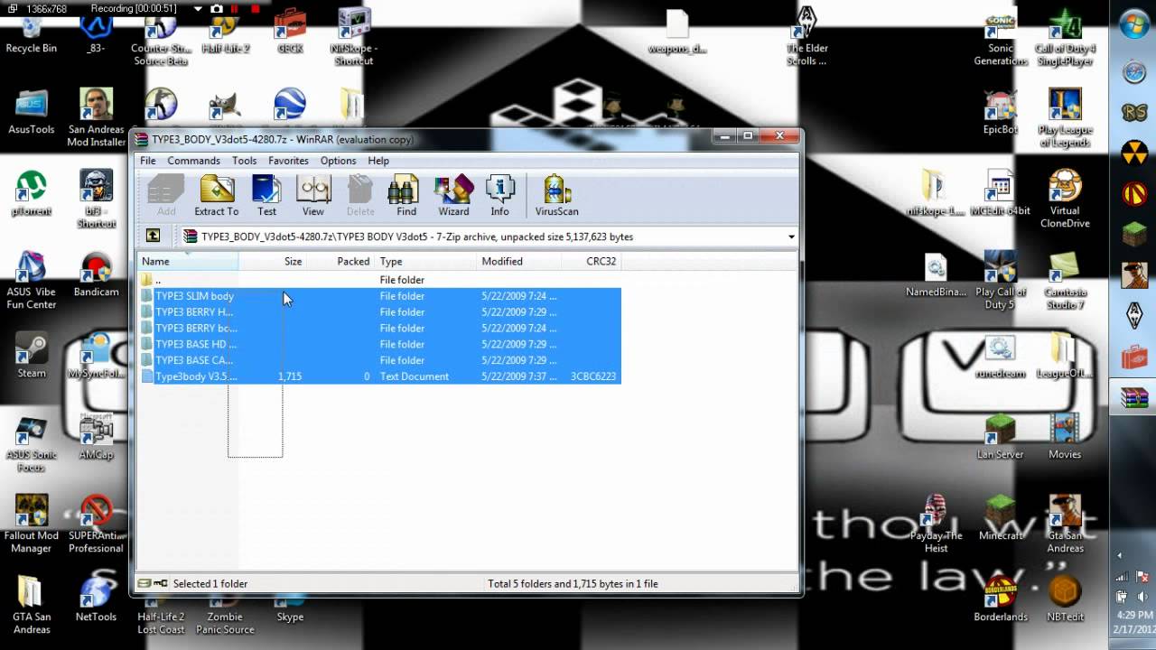 How to instal Dimonized Type3 female body - YouTube