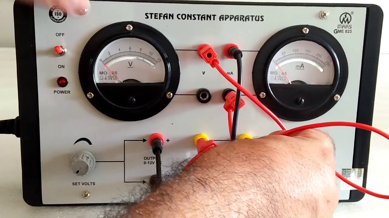 Stefan Constant Apparatus by Mars Edpal Instruments Pvt. Ltd. (ME-823 ...