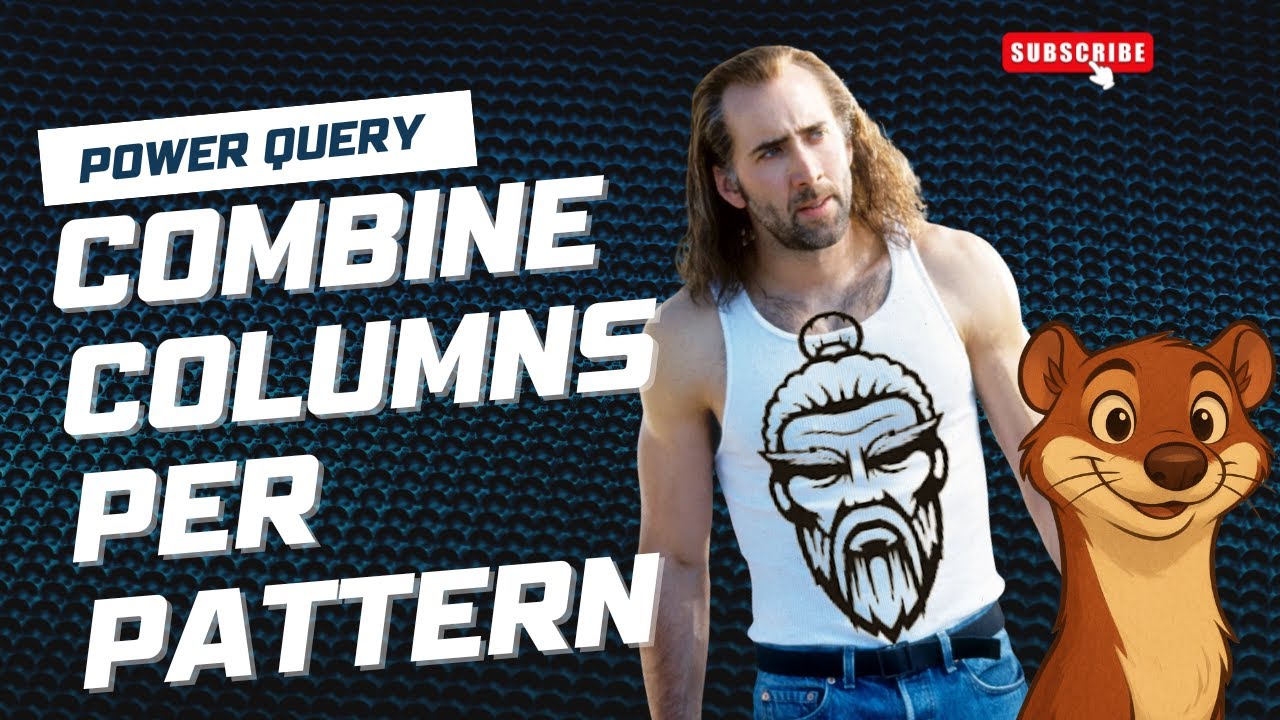 Power Query - Combine Columns per pattern 💀🥶 - YouTube
