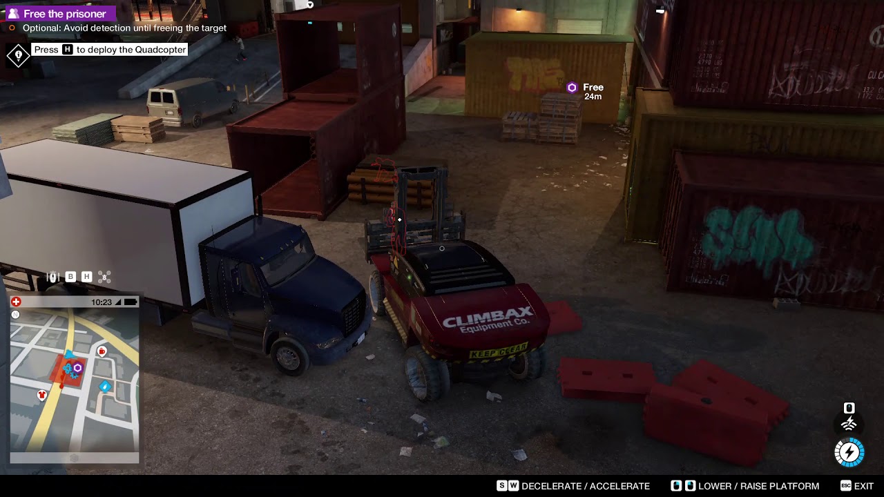 Watch Dogs 2 Online Operation Crime Hunt noob Fail - YouTube