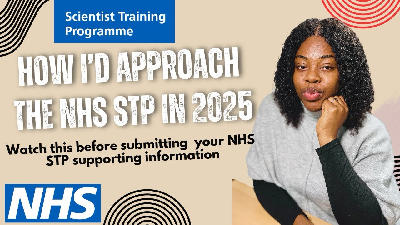 Applying to the NHS STP? Let me show you how I'd approach It step by ...