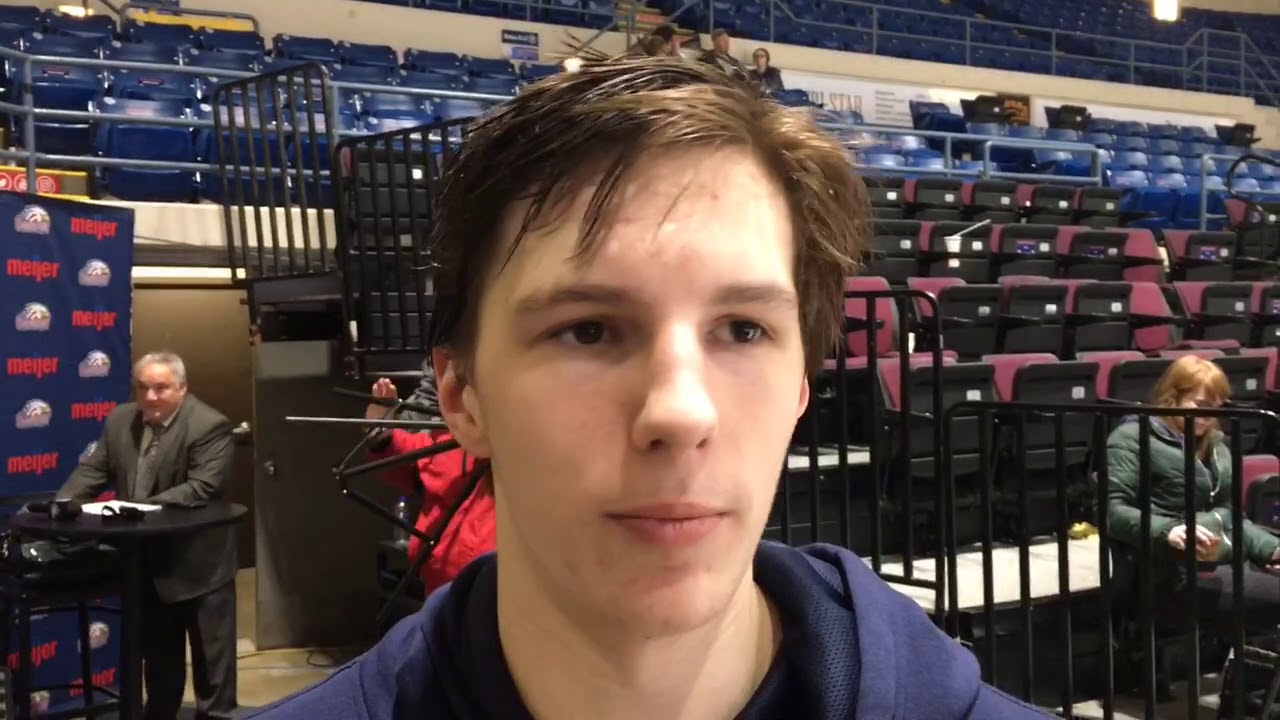 Saginaw Spirit rookie Mason Millman talks about NHL draft rankings ...
